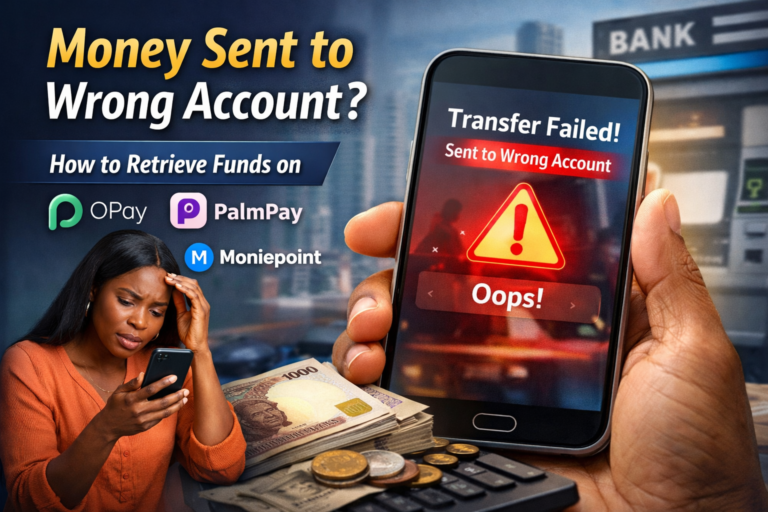 How to Retrieve Money Sent to a Wrong Account on OPay, PalmPay ...